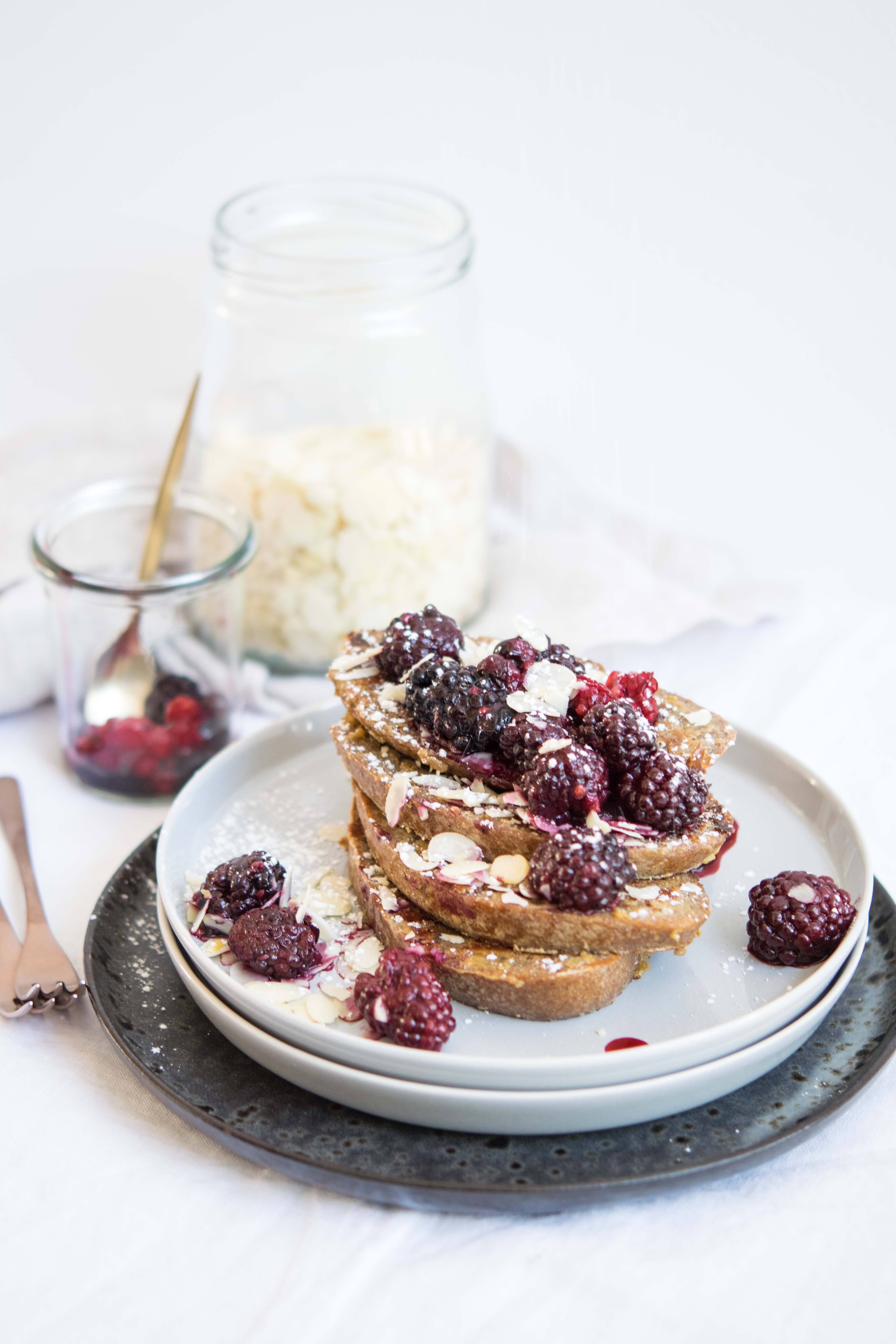 French Toast aus Brotresten für den Sonntagsbrunch - mintnmelon